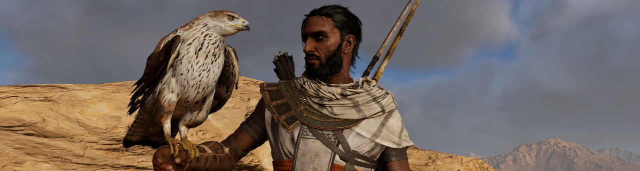 Assassin's Creed Origins PSA: You Can Change Bayek's Hairstyle | VG247