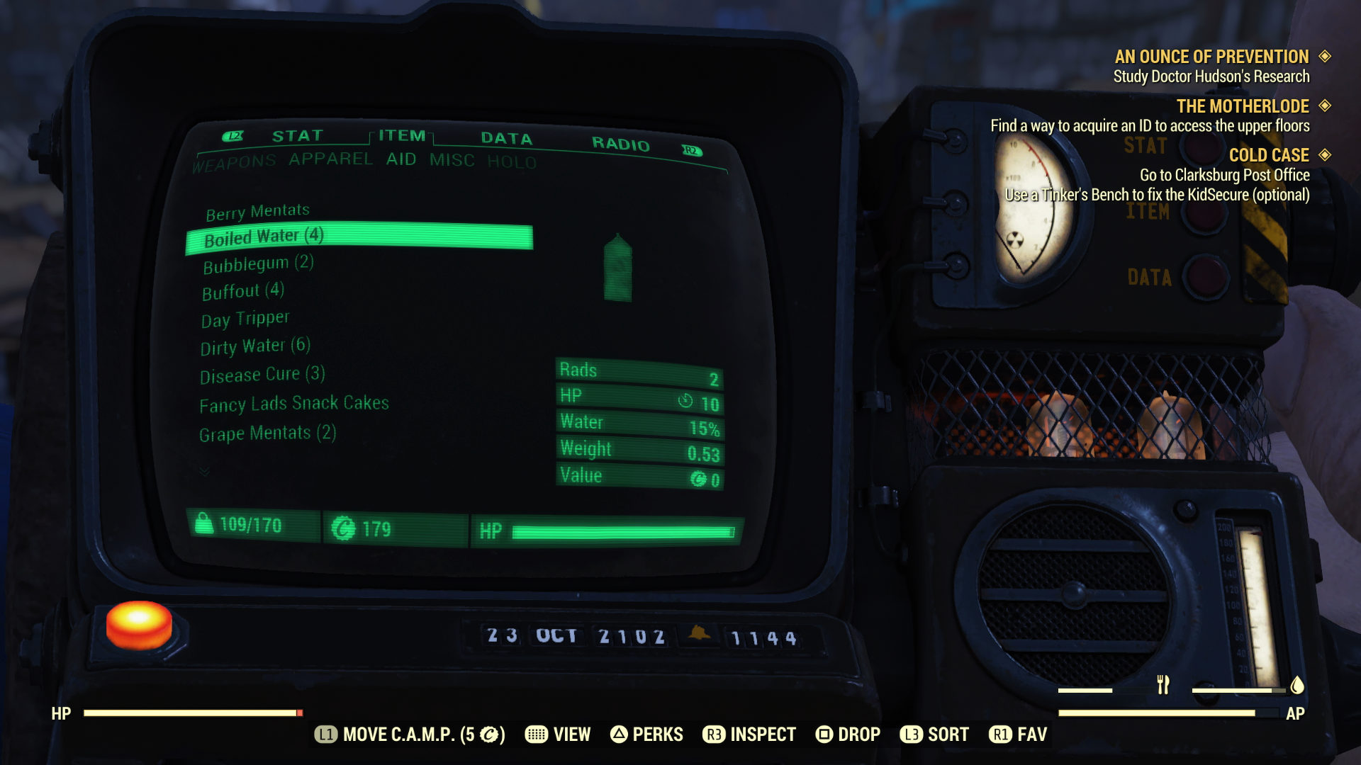 Fallout 76 Purified Water Locations - Where to Get Water Purifier Plans ...