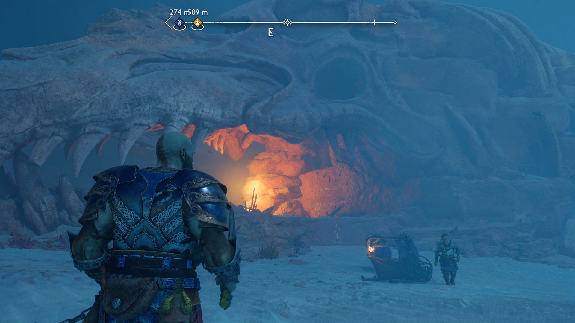 God of War Ragnarok Vulture's Gold Treasure Map location | VG247
