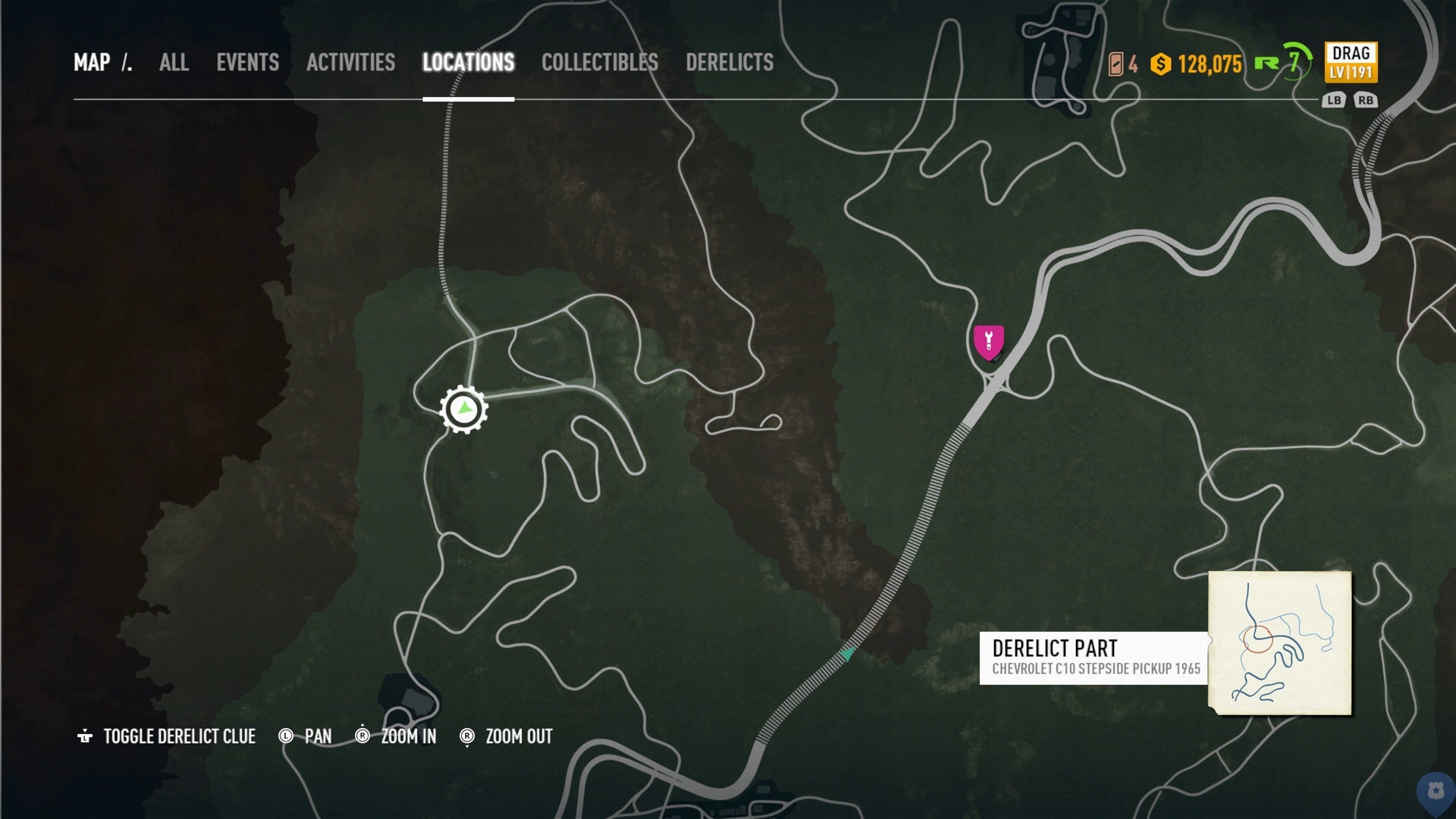 Need for Speed Payback Chevrolet C10 Stepside Pickup 1965 Derelict Car ...