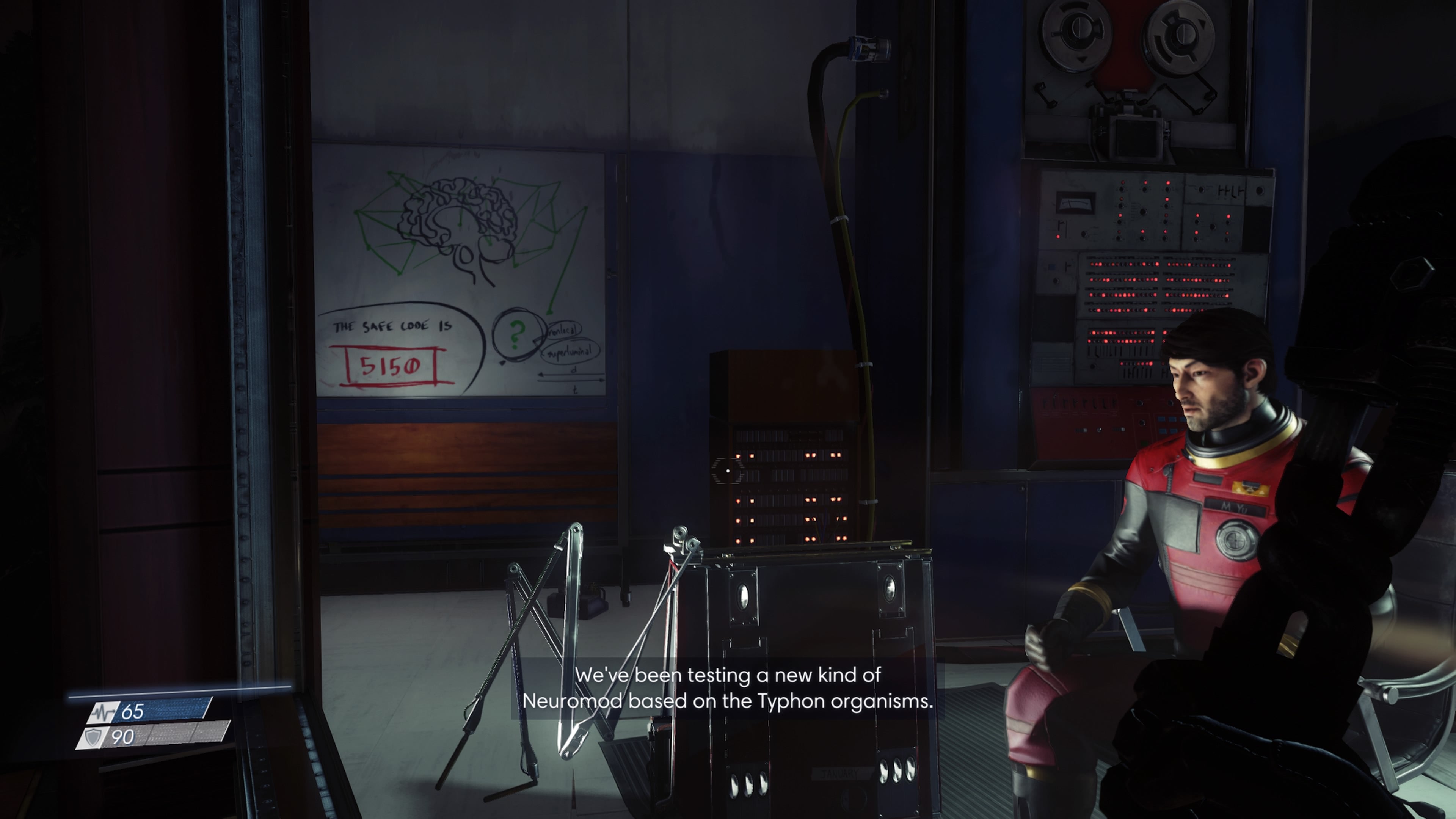 Prey - How to Open the Safe in the Simulation Debriefing Room and Gain ...