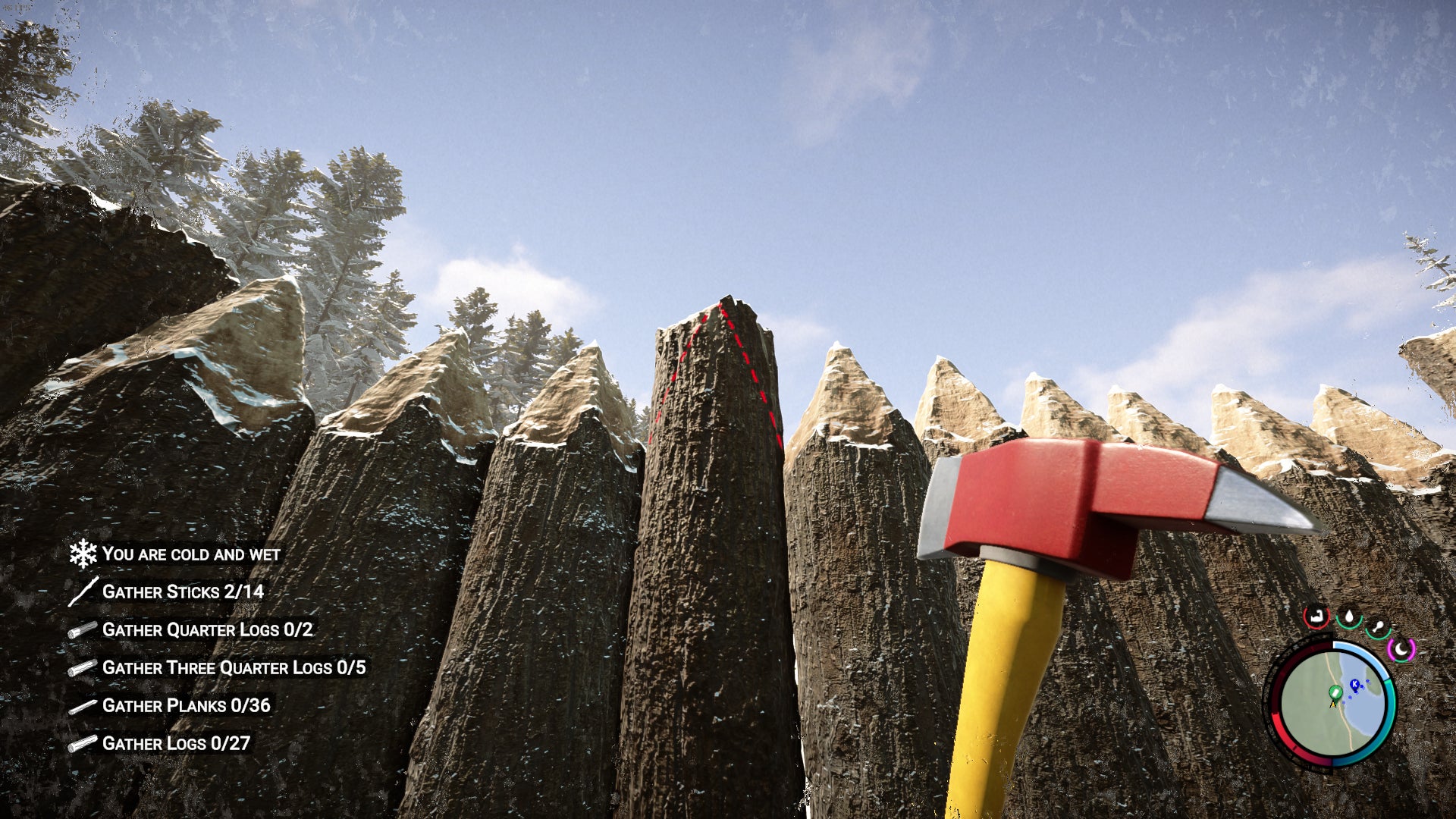 How to build a defensive wall in Sons of the Forest | VG247