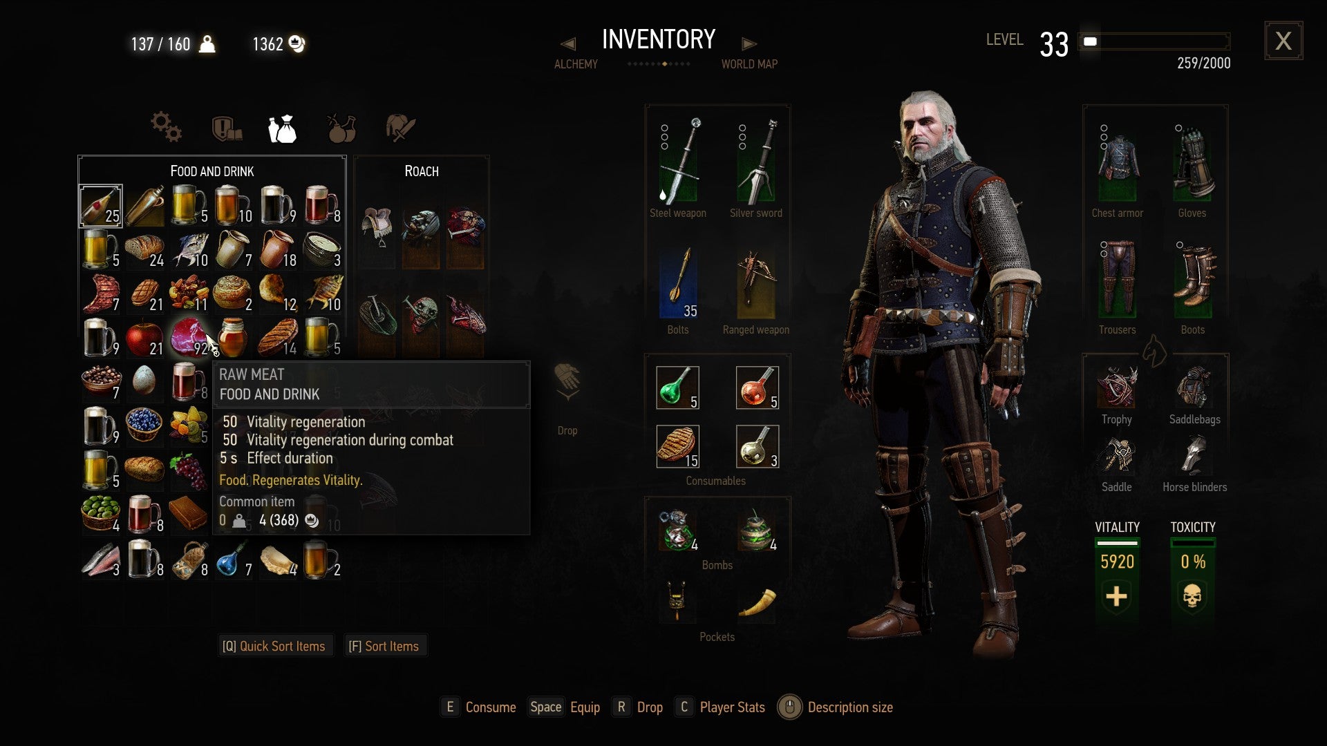 Witcher 3: How to Cook Raw Meat | VG247