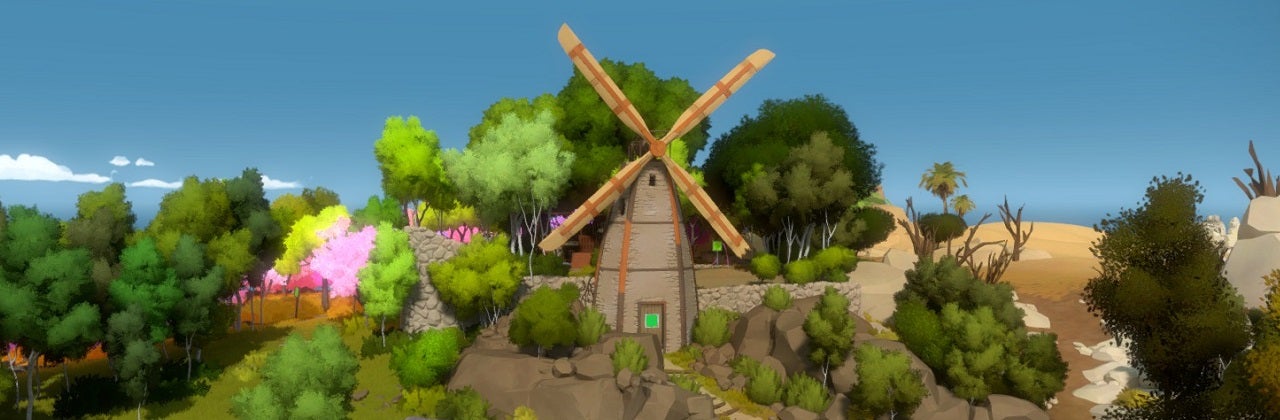 The Witness - Windmill Movie Theater Hexagon Puzzle Solutions | VG247