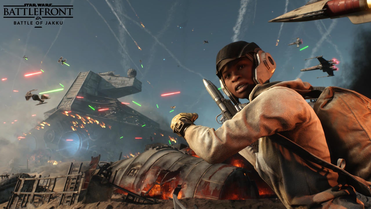 Watch the gameplay trailer for Star Wars Battlefront's Battle of Jakku ...