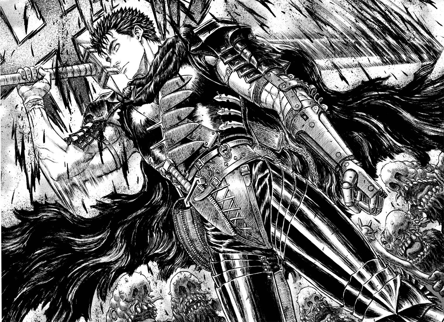 Berserk trailer shows Guts in action, complete with Dragon Slayer sword ...