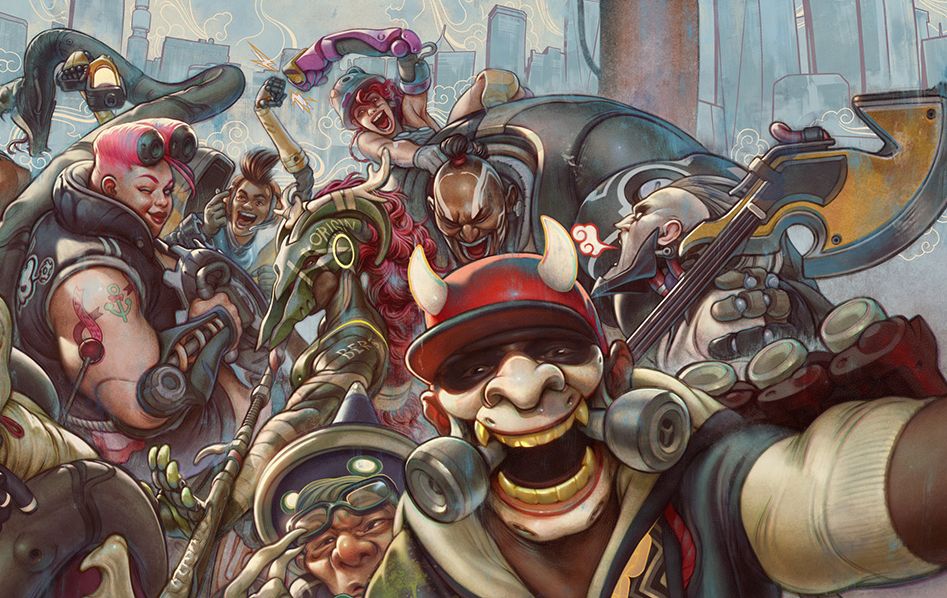 Bleeding Edge: here's a look at the characters Buttercup, Nidhoggr, and ...