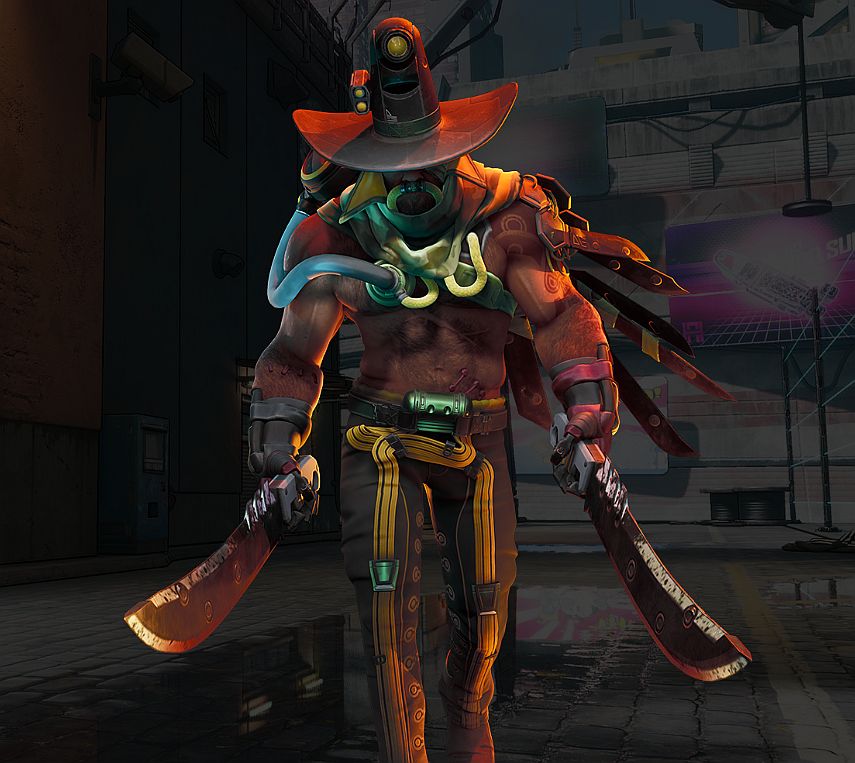 Bleeding Edge: here's a look at the characters Buttercup, Nidhoggr, and ...