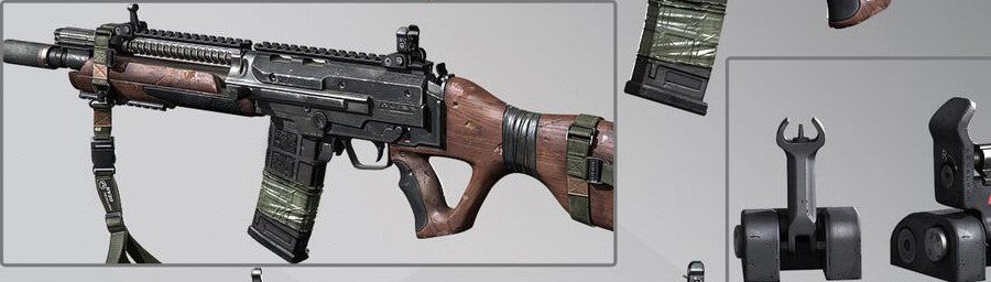 Call of Duty: Ghosts artist reveals artwork of new Onslaught DLC weapon ...