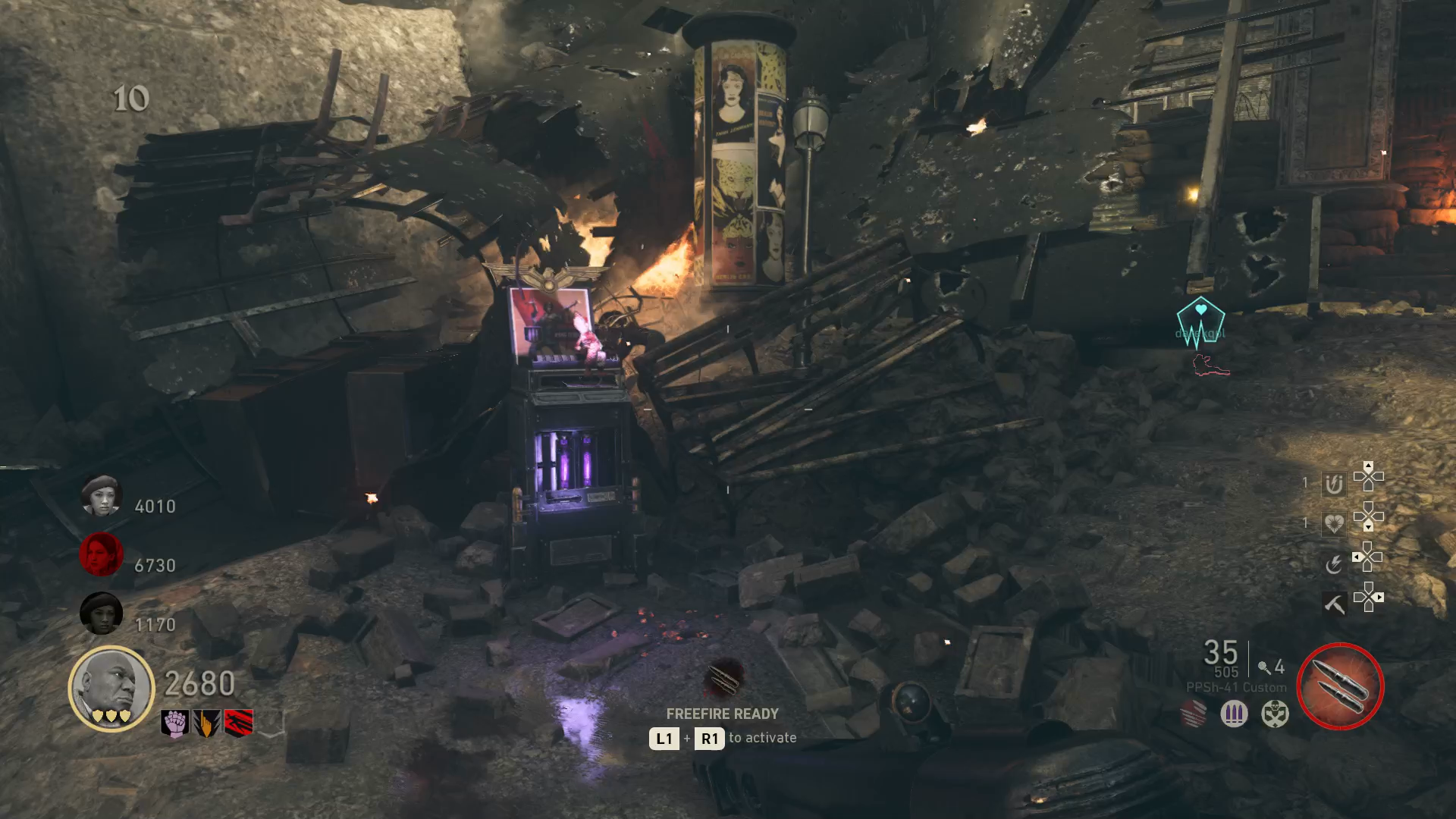 CoD WW2 Shadowed Throne Zombies Guide - Map Layout, Best Weapons, All ...