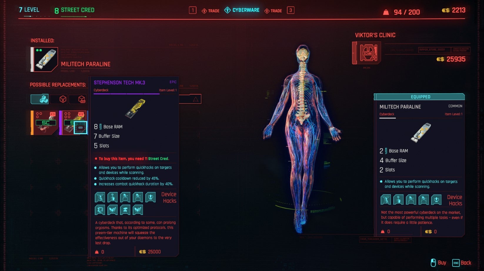 Cyberpunk 2077 Best Quickhacks | How to get a better Cyberdeck | VG247