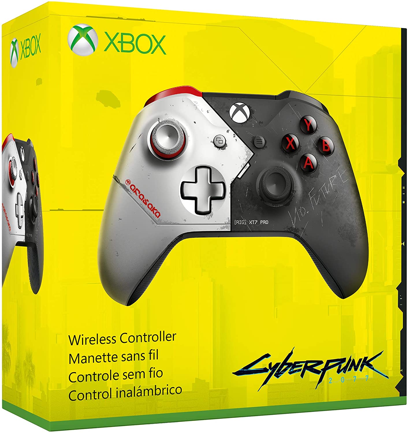 Limited edition Cyberpunk 2077 Xbox One controller doesn't look all ...