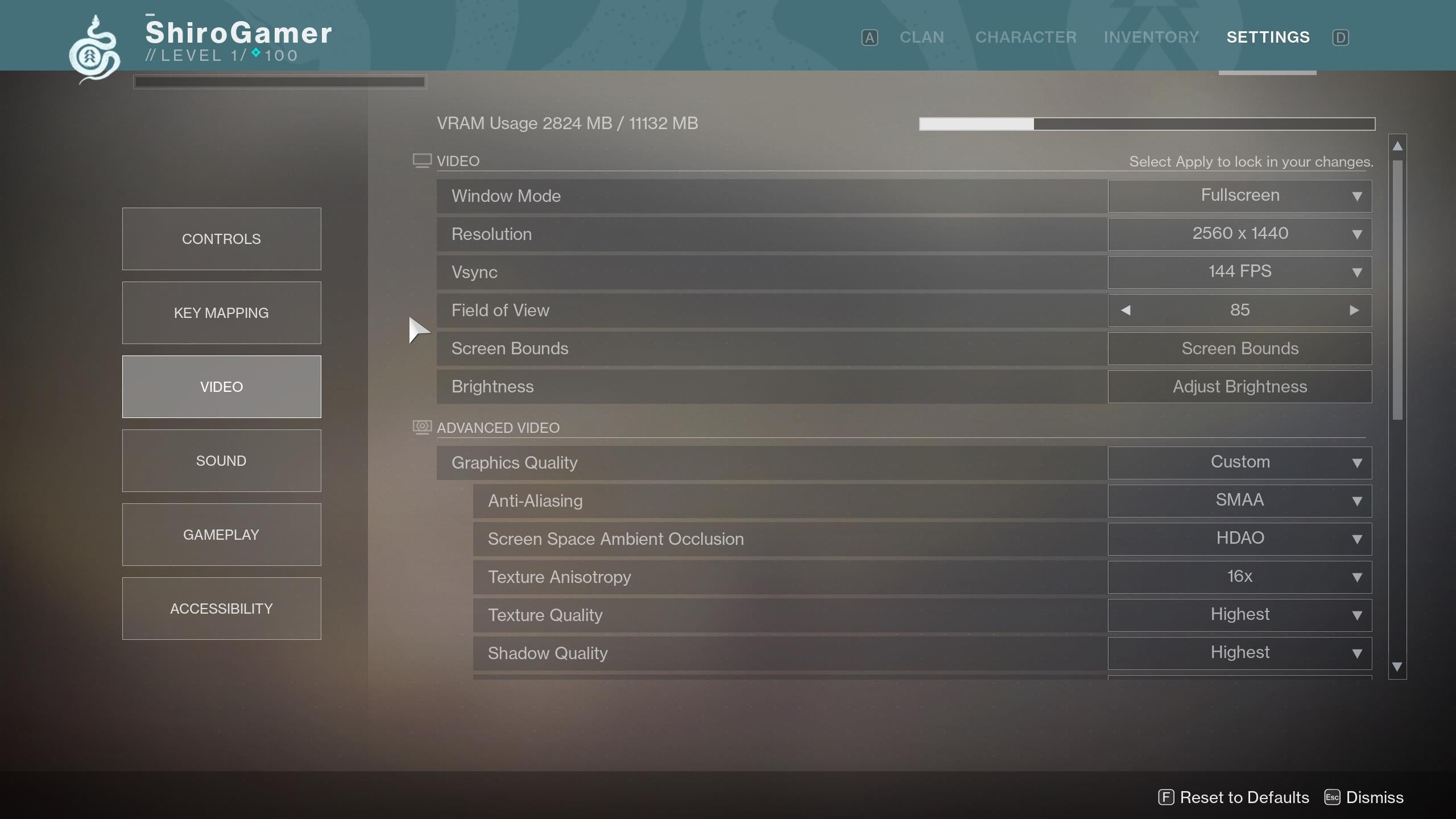 Destiny 2 PC: here's everything the settings menu has to offer | VG247