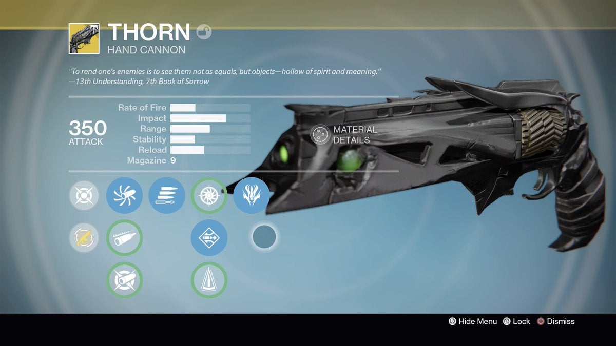 Destiny: Rise of Iron Thorn Exotic quest - how to get Year 3 Thorn | VG247