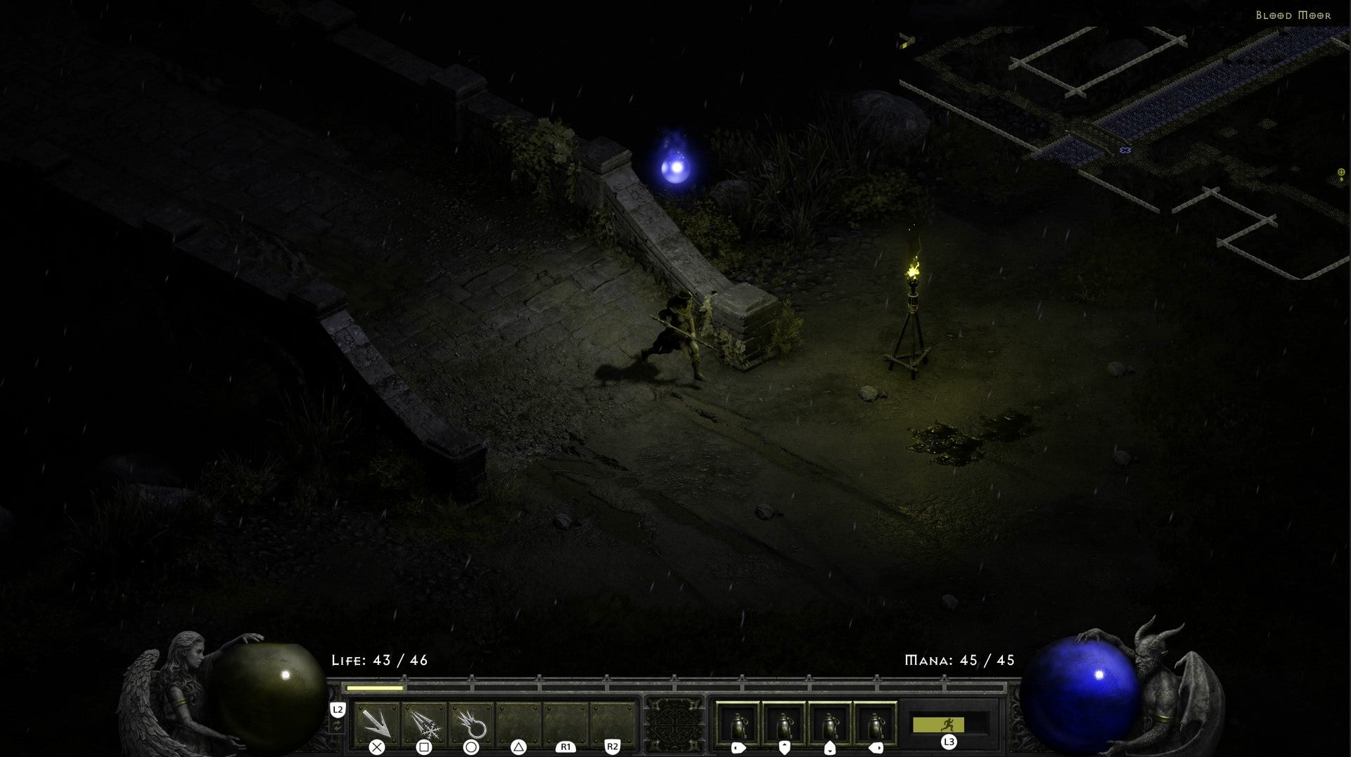 Diablo 2 Resurrected | Where to find the Den of Evil in Blood Moor | VG247