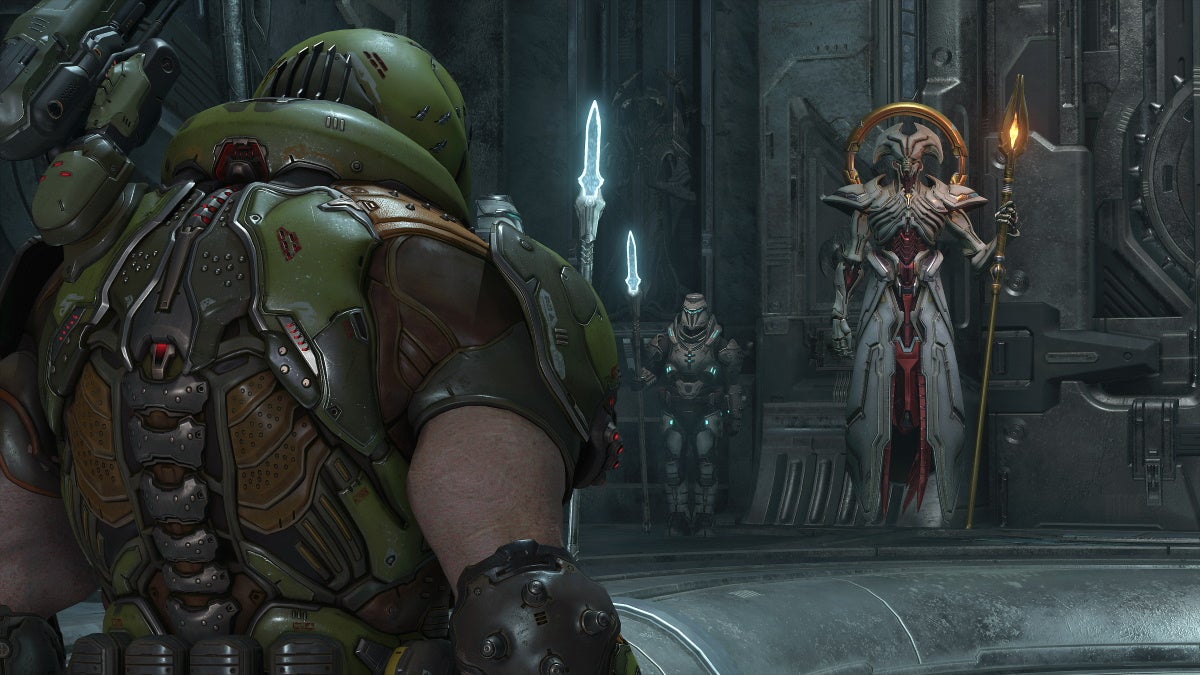 Check out Doom Slayer's Fortress of Doom in Doom 2016 sequel Doom ...