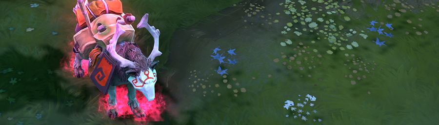 Dota 2 pink War Dog courier purchased via auction for $38,000 | VG247