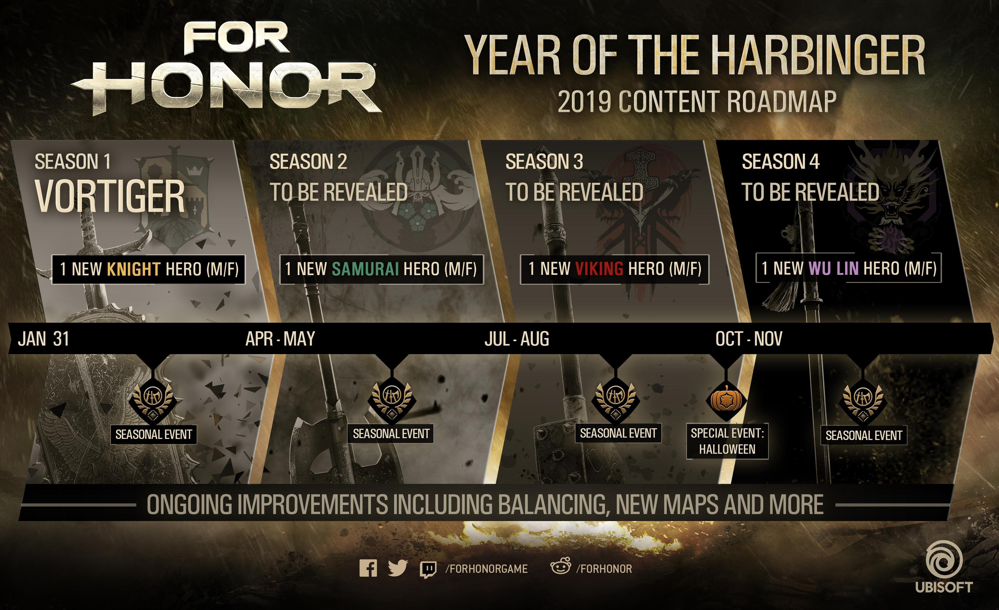 For Honor is getting 4 new heroes in 2019 | VG247
