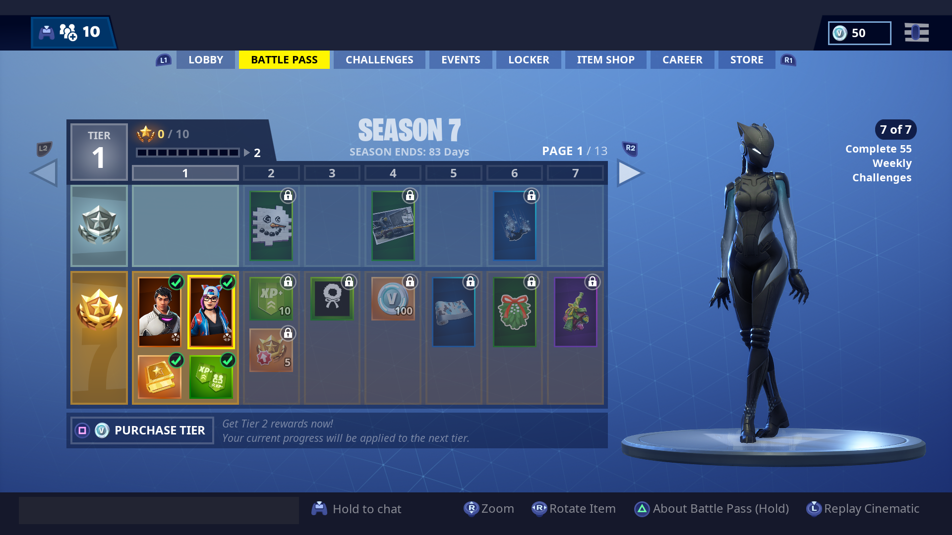 Fortnite Season 7 Battle Pass skins | VG247