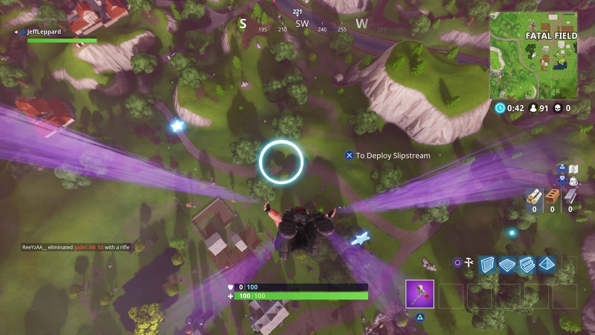 Fortnite: how to skydive through floating rings | VG247