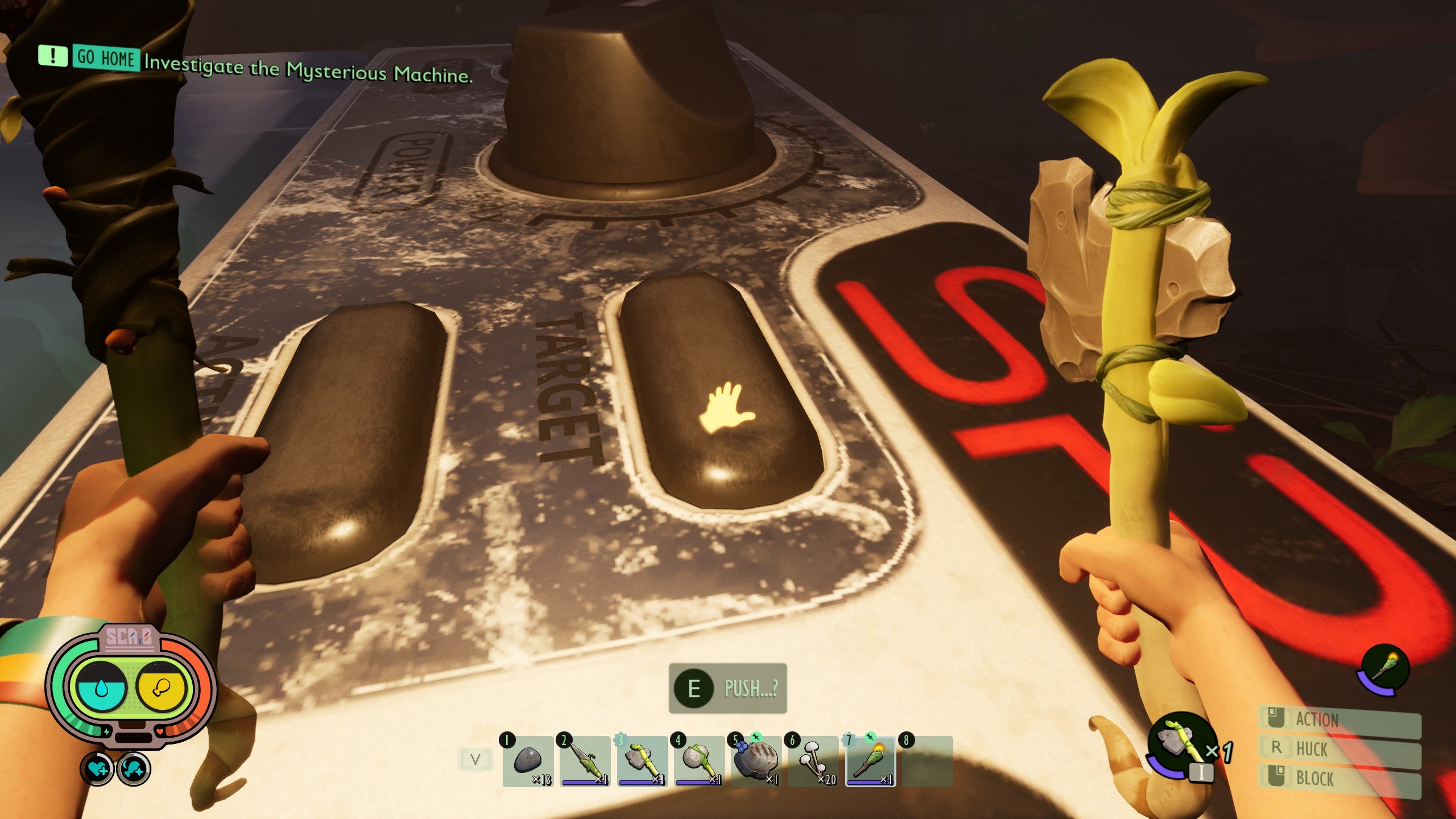 Grounded: How to power the Mysterious Machine and find the Oak Lab | VG247