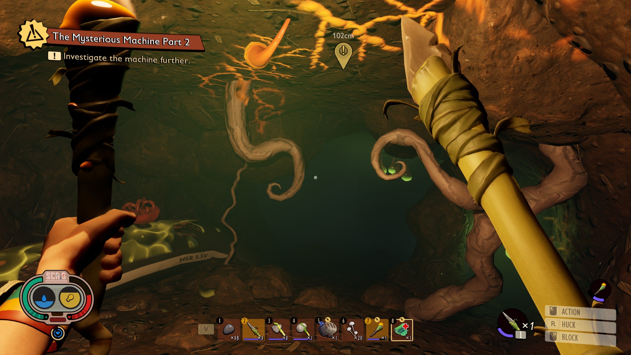 Grounded: How to power the Mysterious Machine and find the Oak Lab | VG247