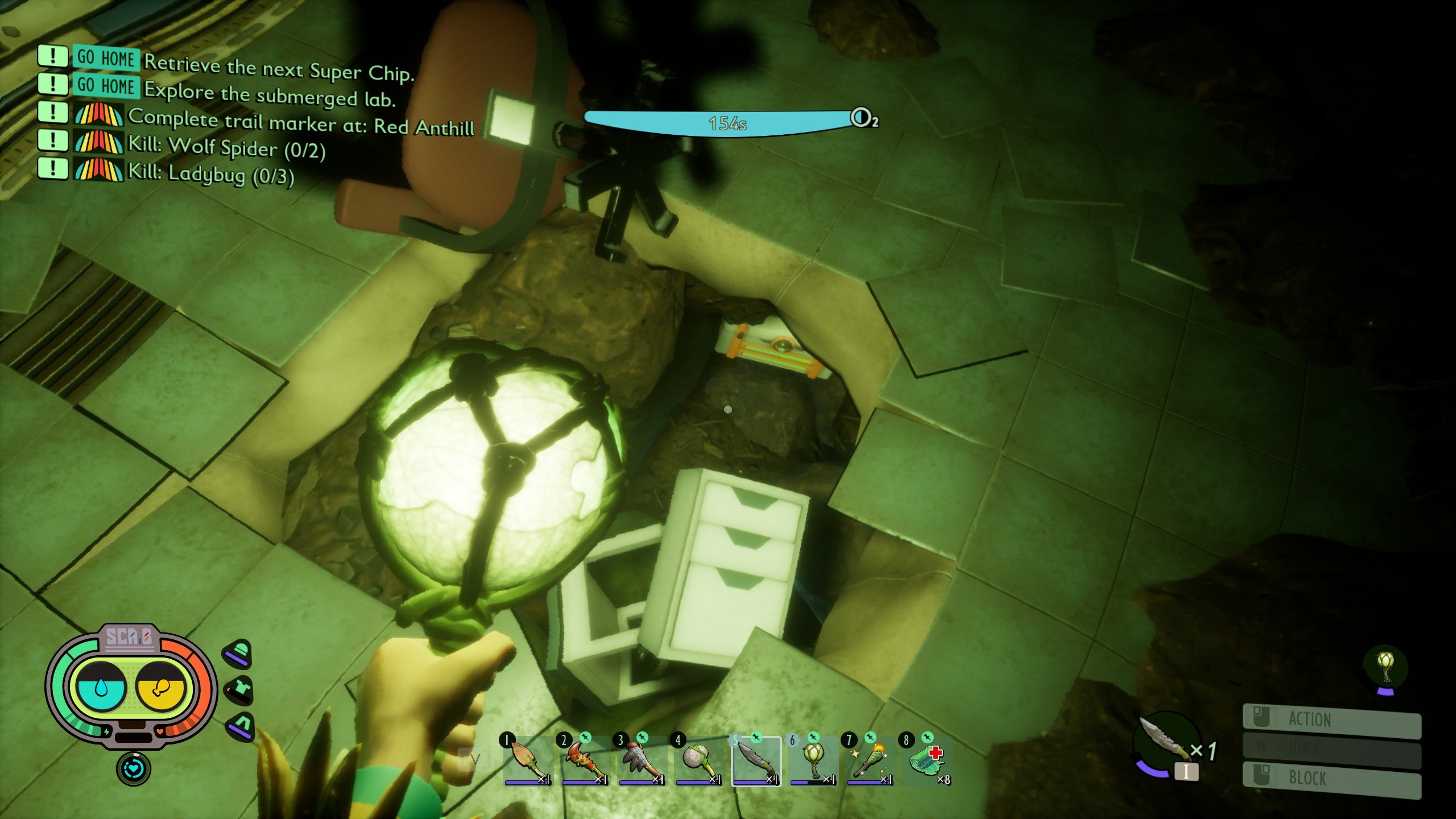 Grounded: Where to find the Pond Lab, Sunken Bones and Eelgrass | VG247