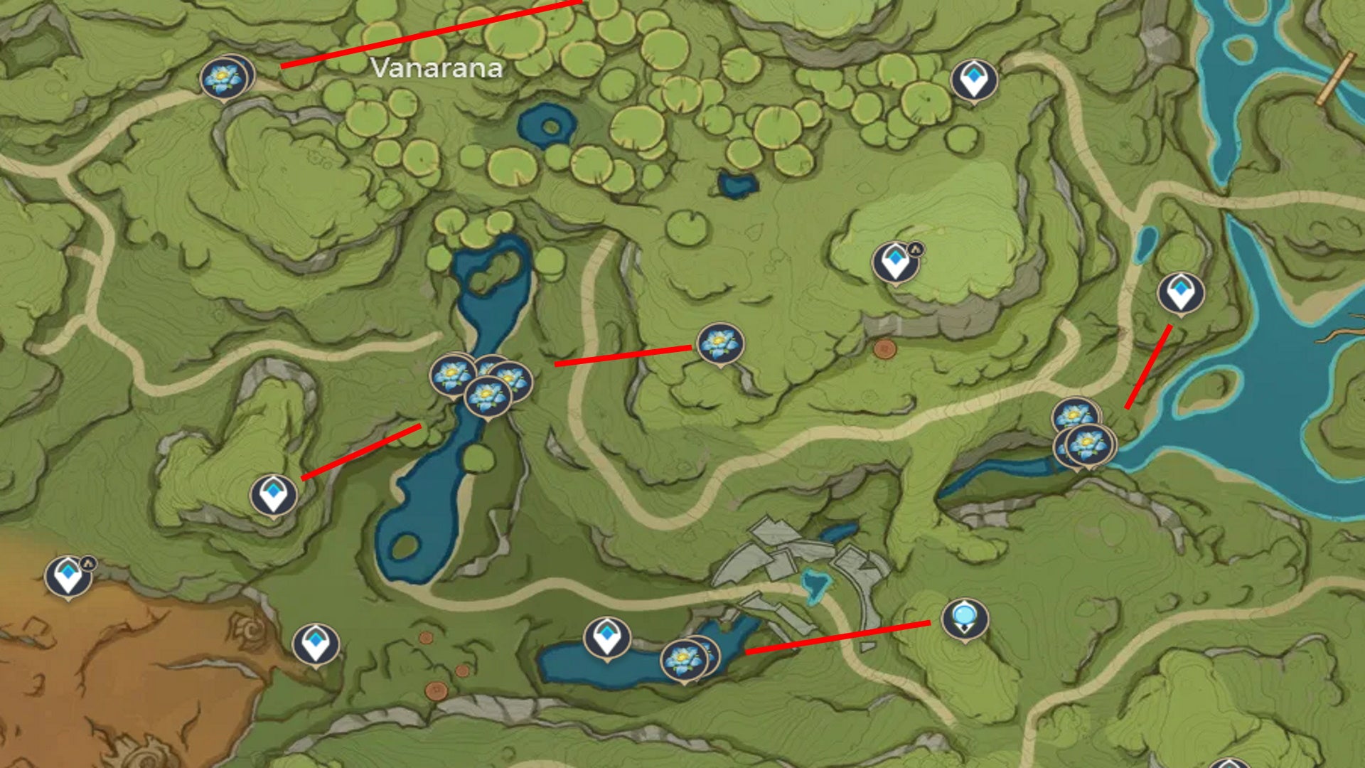 Genshin Impact Kalpalata Lotus locations and Kalpalata farming tips | VG247