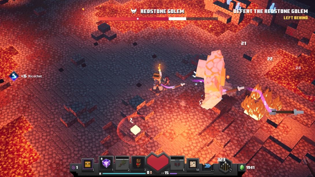 Minecraft Dungeons: How to beat the Redstone Monstrosity and Golems | VG247