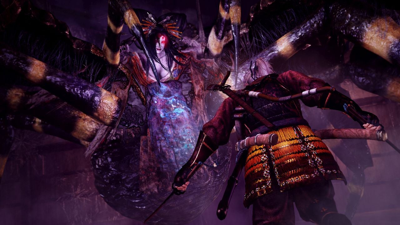 Nioh: New gameplay from TGS features spider yokai boss. Plus results ...