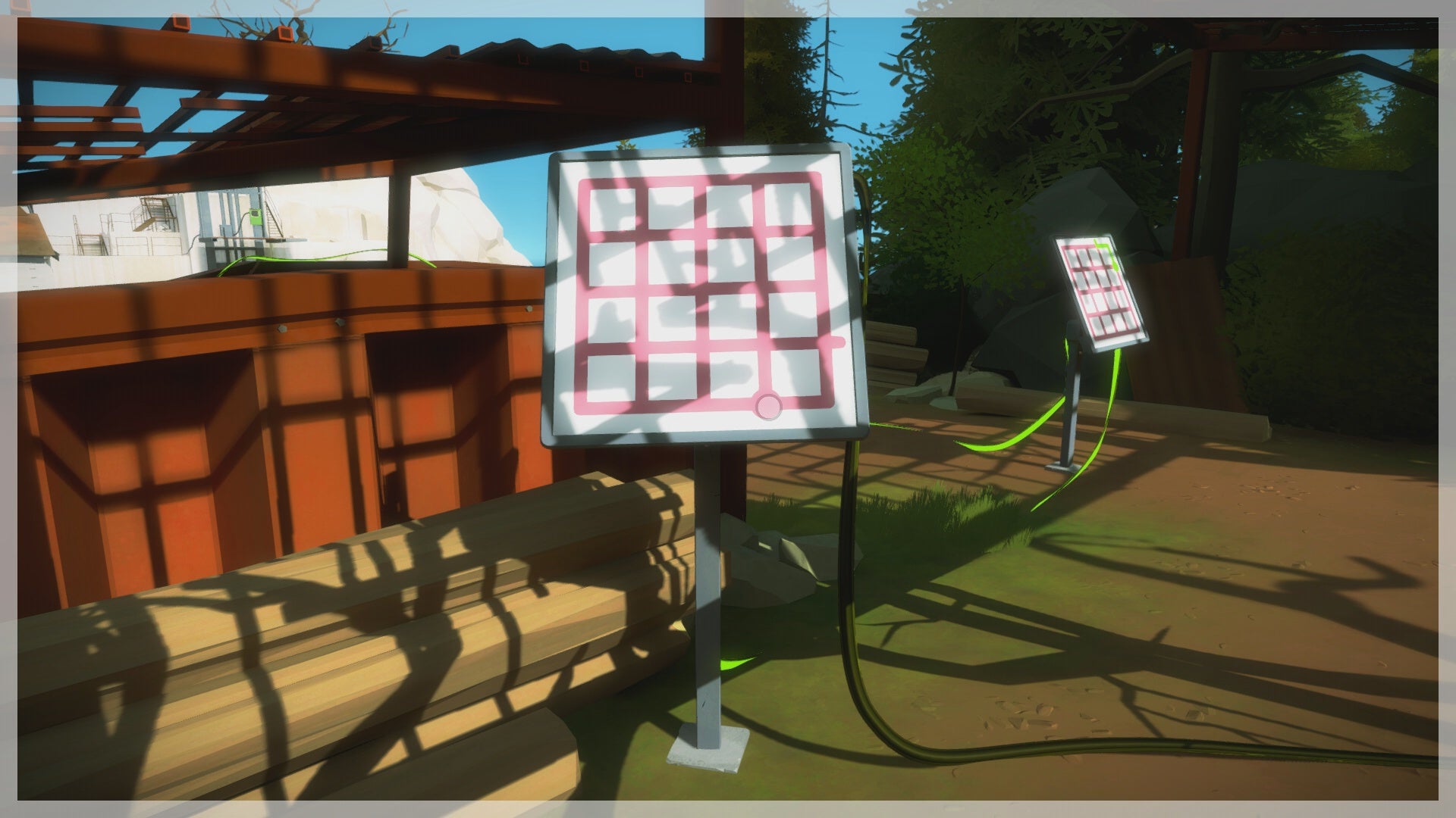 The Witness - The Shady Trees Puzzle Solution | VG247