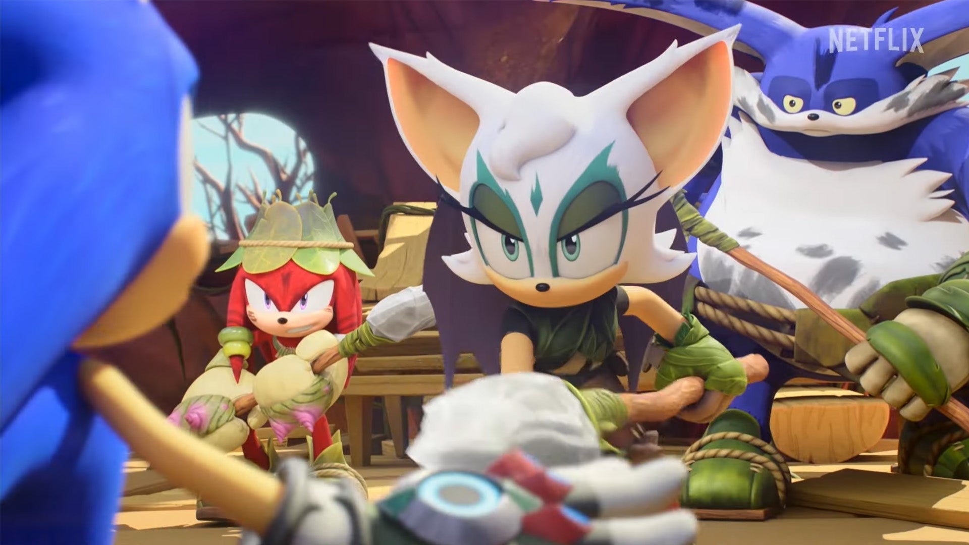 Sonic Prime's latest trailer shows the bolt from the blue hopping ...