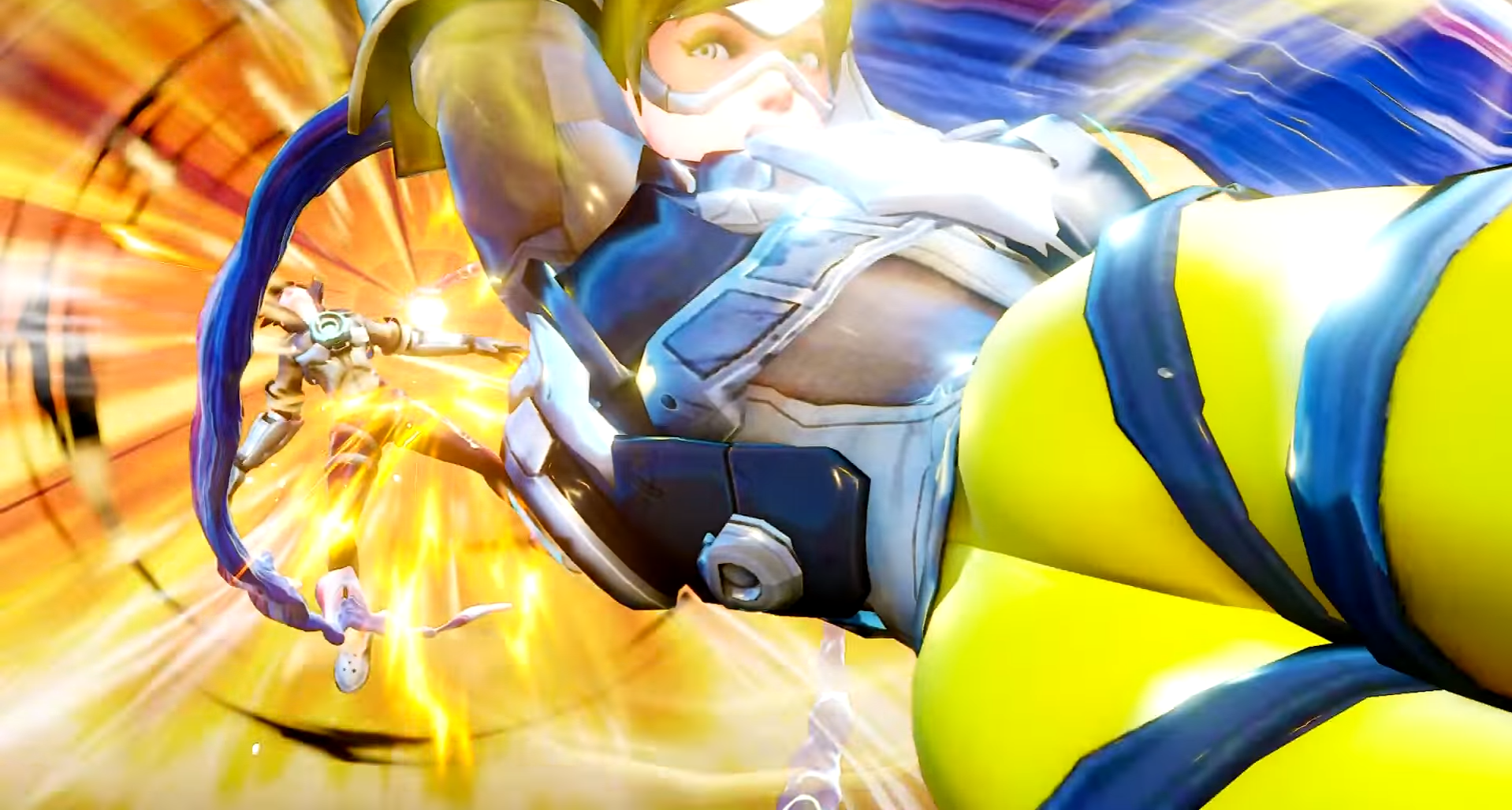 Street Fighter 5 mod lets you play as Overwatch's Tracer | VG247