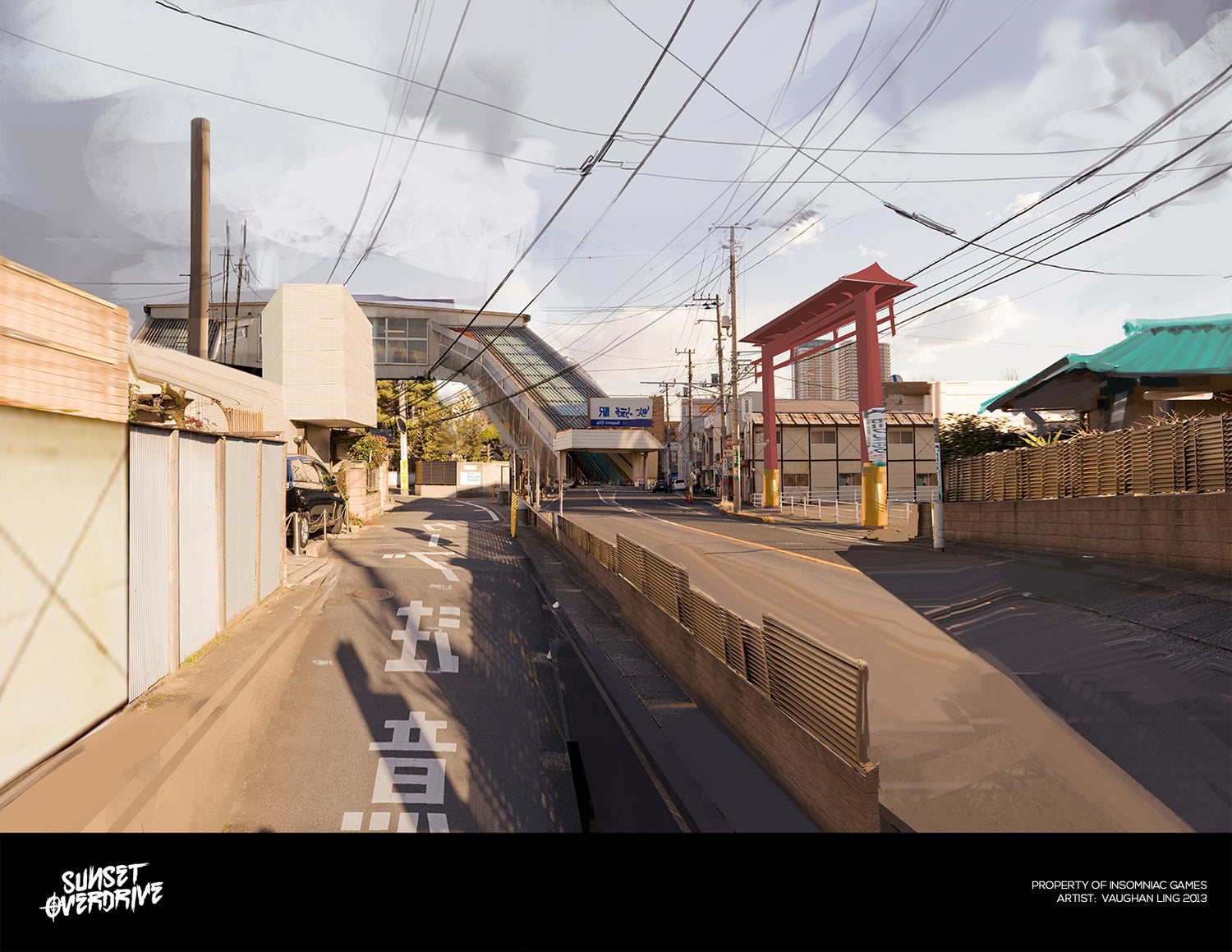 Sunset Overdrive concept art is as jovial as the game itself | VG247