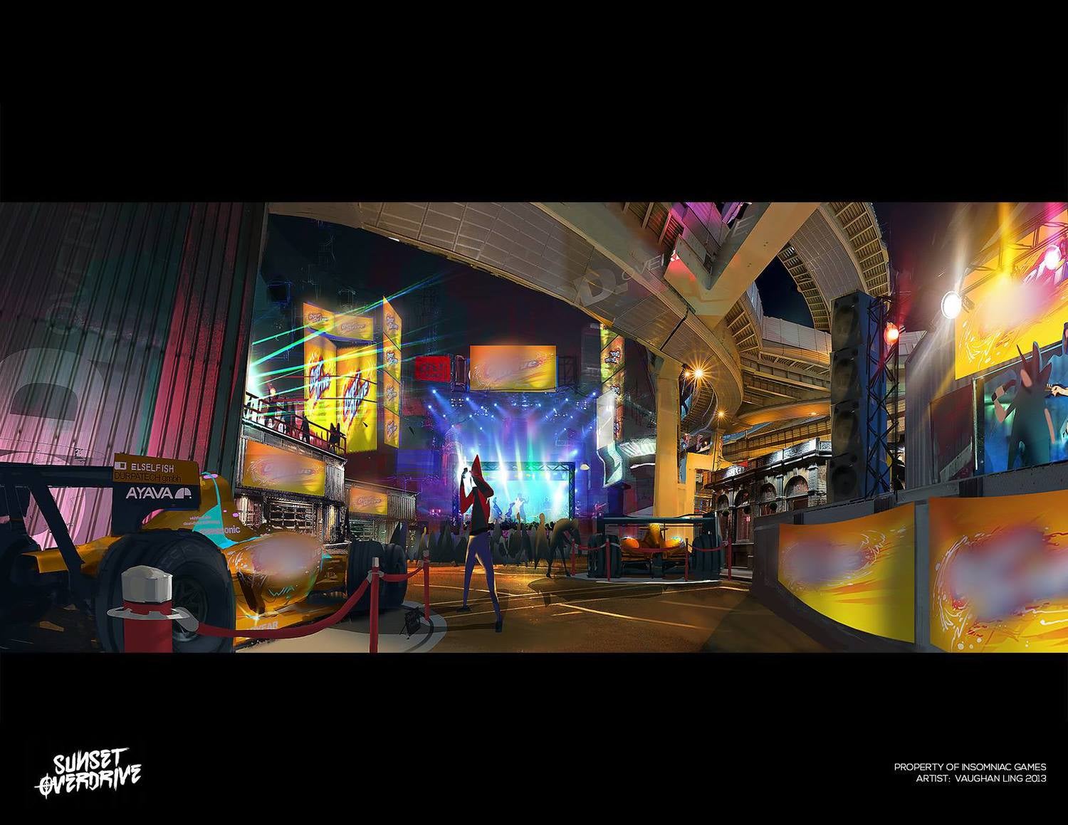 Sunset Overdrive concept art is as jovial as the game itself | VG247