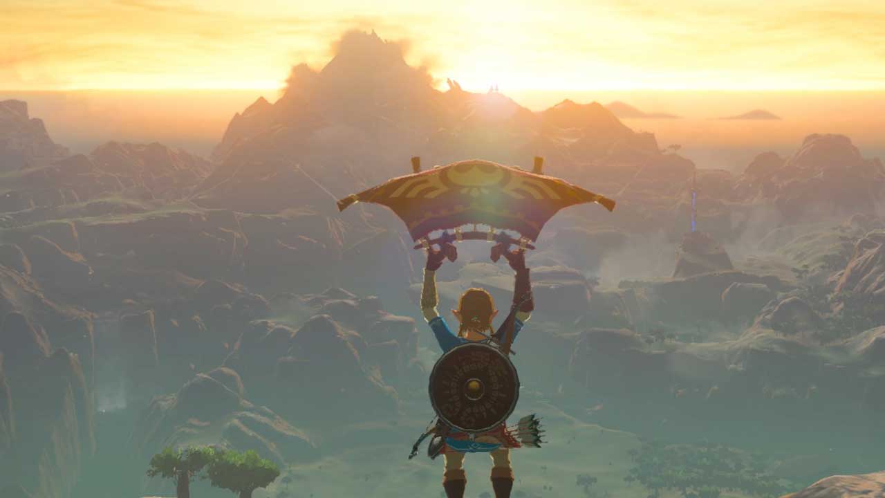 Watch someone ride a Guardian through the air in The Legend of Zelda ...
