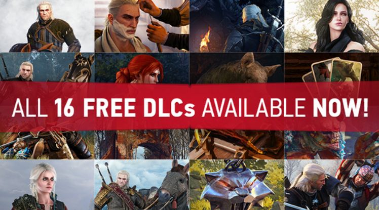 All 16 pieces of free DLC for The Witcher 3 are now available - here's ...