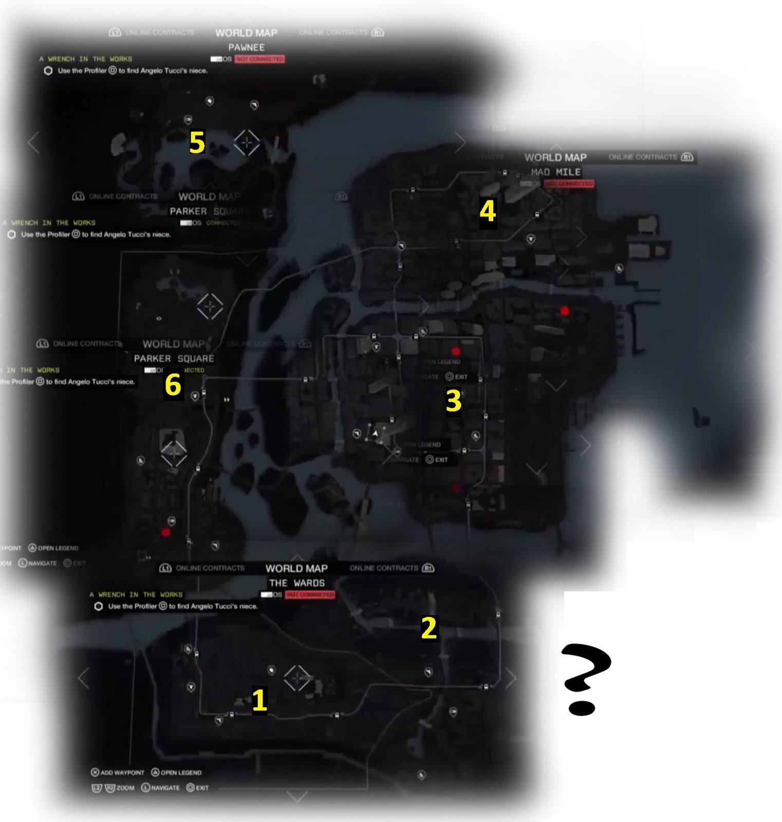 How does the Watch Dogs world map compare to GTA 5's Los Santos? | VG247